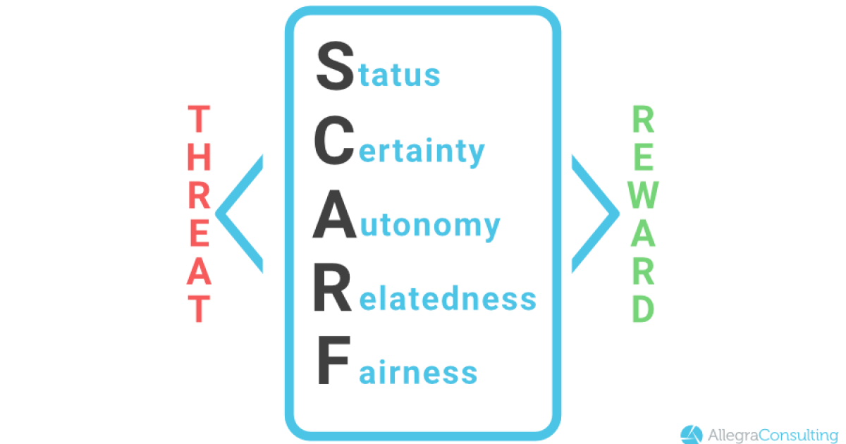 The SCARF Model - Applying the model to understand our reactions to change