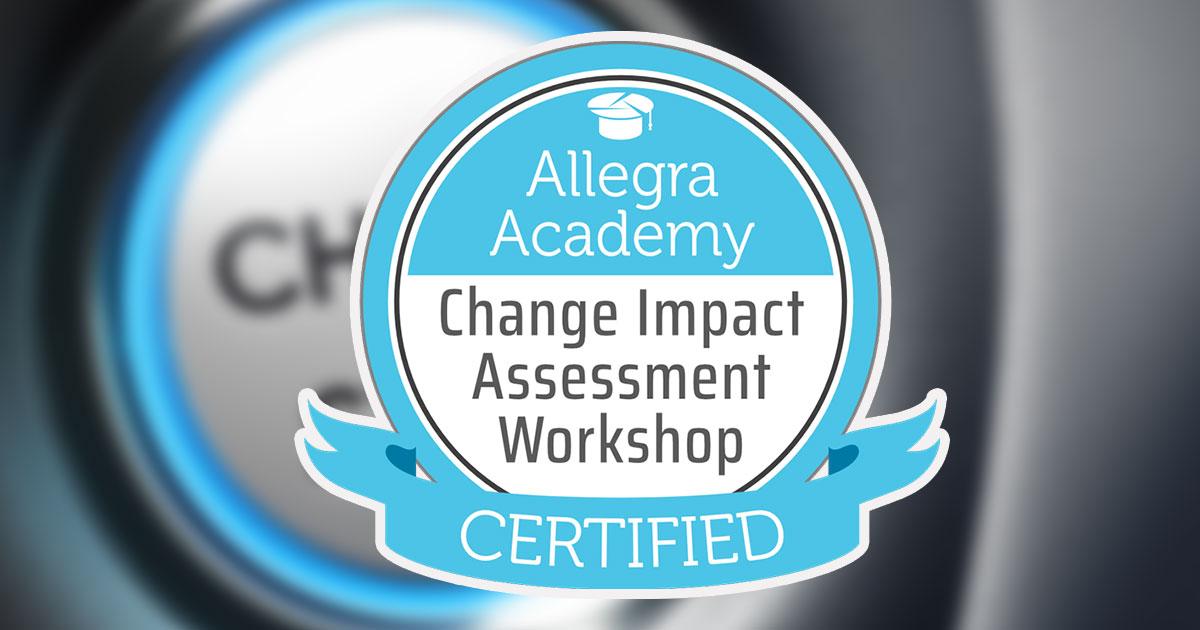 Certified Change Impact Assessment 1 Day Workshop